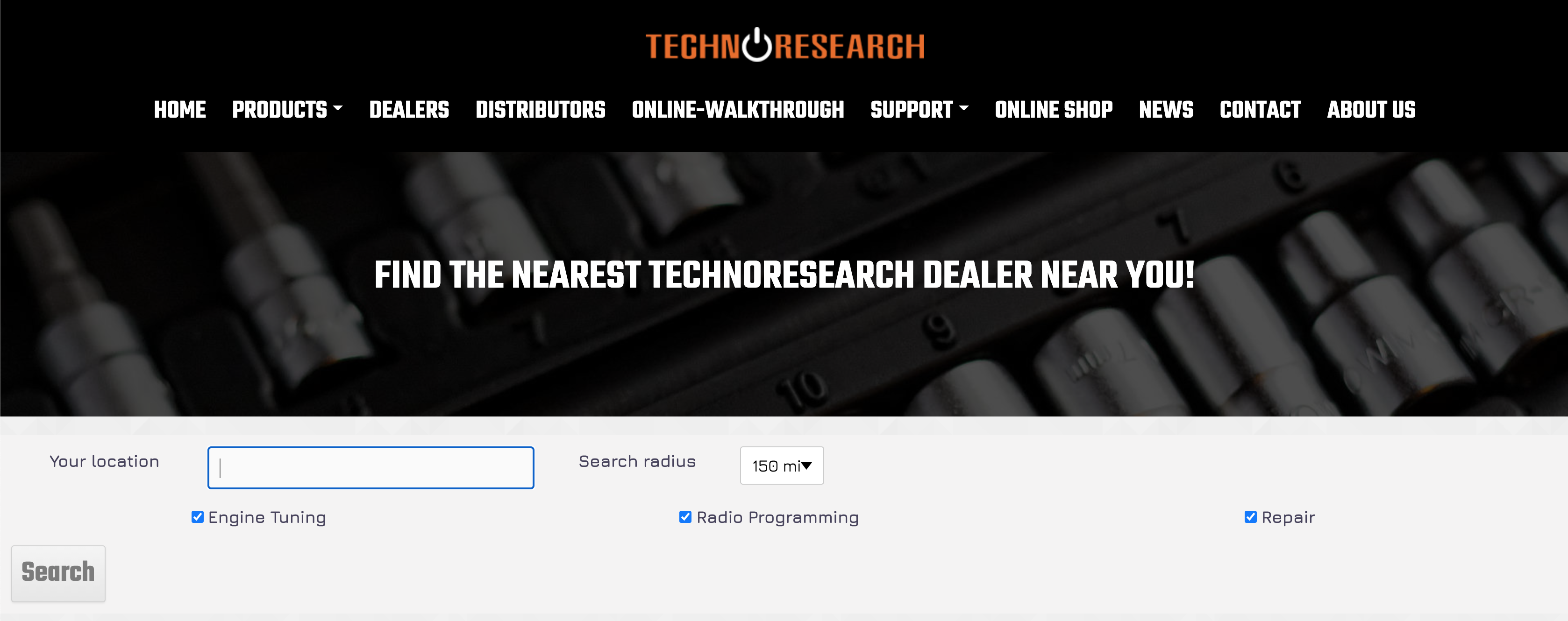 Dealer Map - TechnoResearch